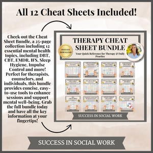 Sleep Hygiene Cheat Sheet, Sleep Journal, Therapy Office Decor, Self ...
