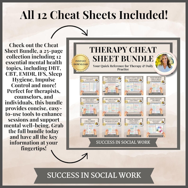 Sleep Hygiene Cheat Sheet, Sleep Journal, Therapy Office Decor, Self ...