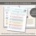 Goal Planner Bundle, SMART Goal Setting Kit,monthly Habits Reflections ...