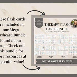 Cognitive Distortion Flash Cards, Cognitive Behavioral Therapy, Therapy ...