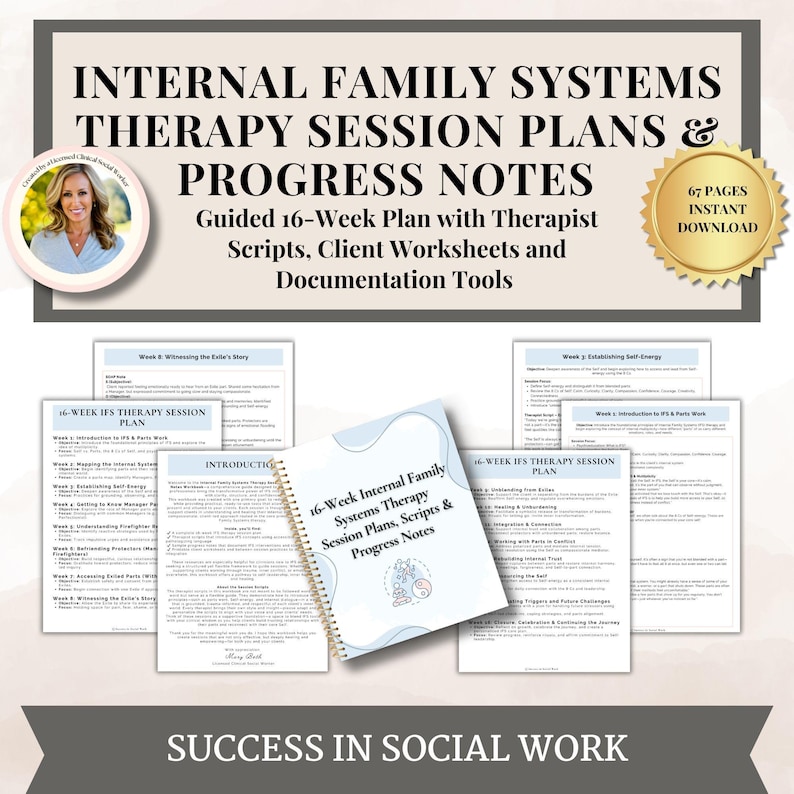 Internal Family Systems Mega Bundle IFS Cheat Sheets, Emotional ...