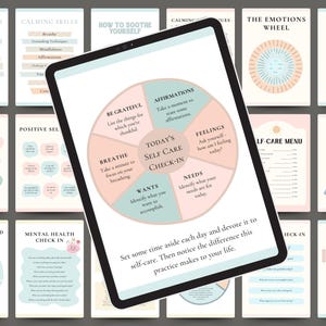 Positive Affirmation Self-care Flashcards, Positive Quote Flash Cards ...