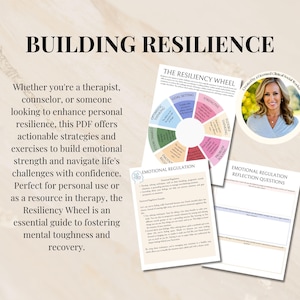 Building Emotional Resilience Resiliency Wheel, Building Resilience ...