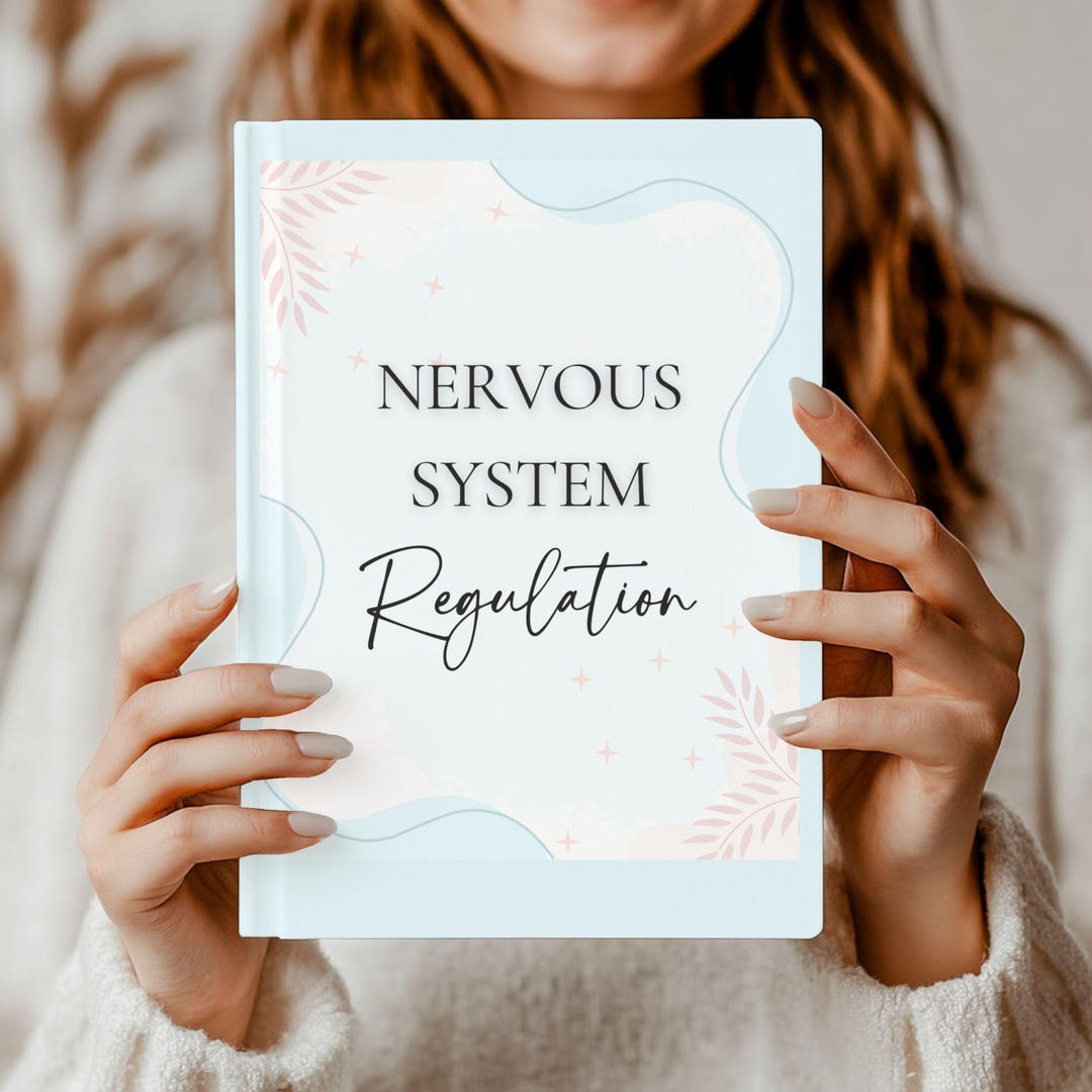 Nervous System Regulation Workbook, Polyvagal Theory Ladder Vagus Vagal ...