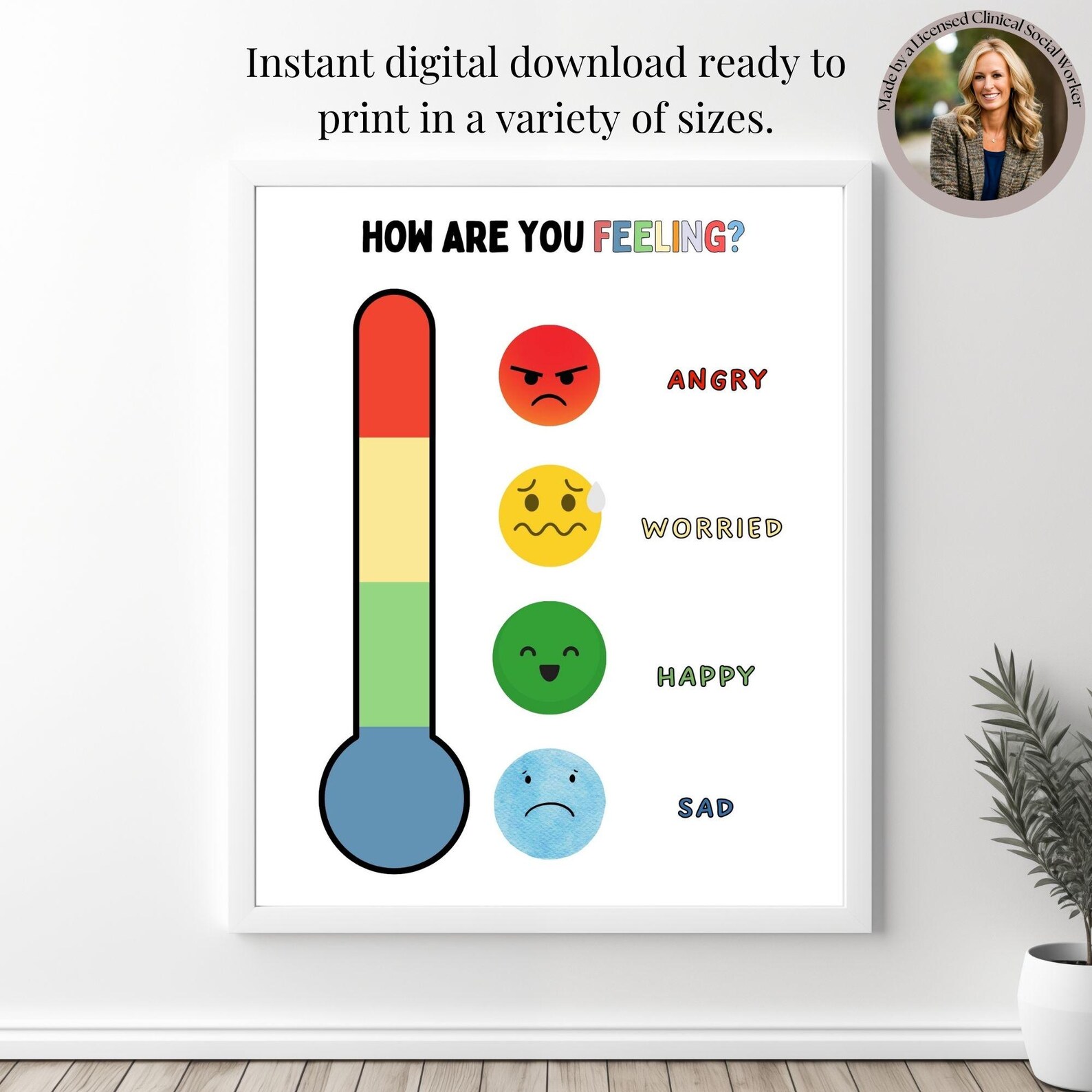 Set of 8 Zones of Regulation Posters Office Decor Calm Corner ...