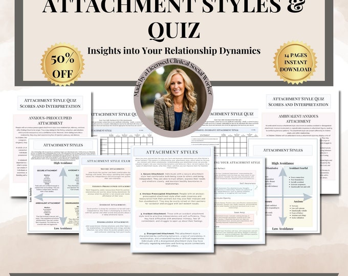 Attachment Style Awareness Handout / Supporting Change / Therapist ... Attachment Style Awareness Handout / Supporting Change / Therapist ...