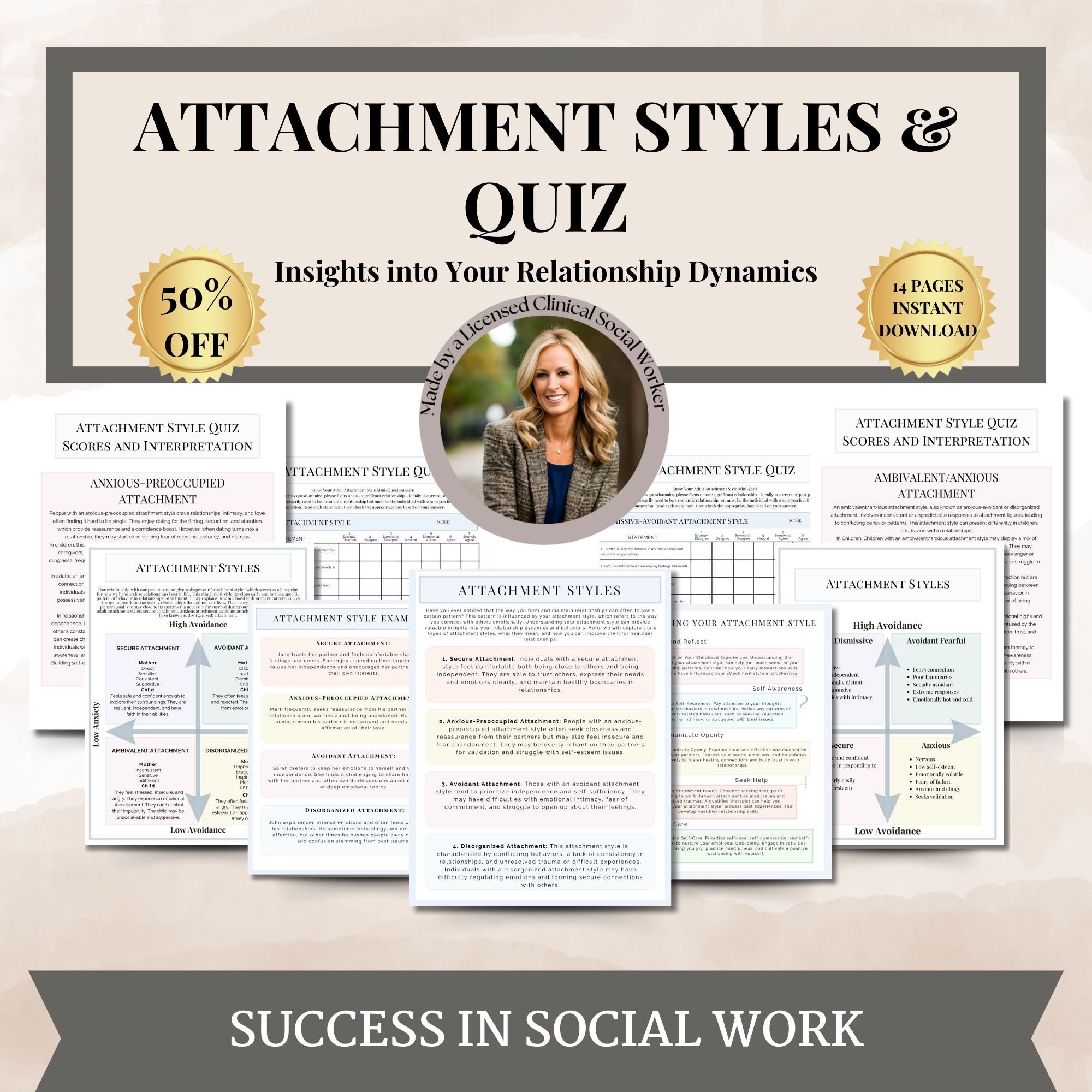 Attachment Styles Therapy Worksheets, Attachment Theory Cheat Sheet ...