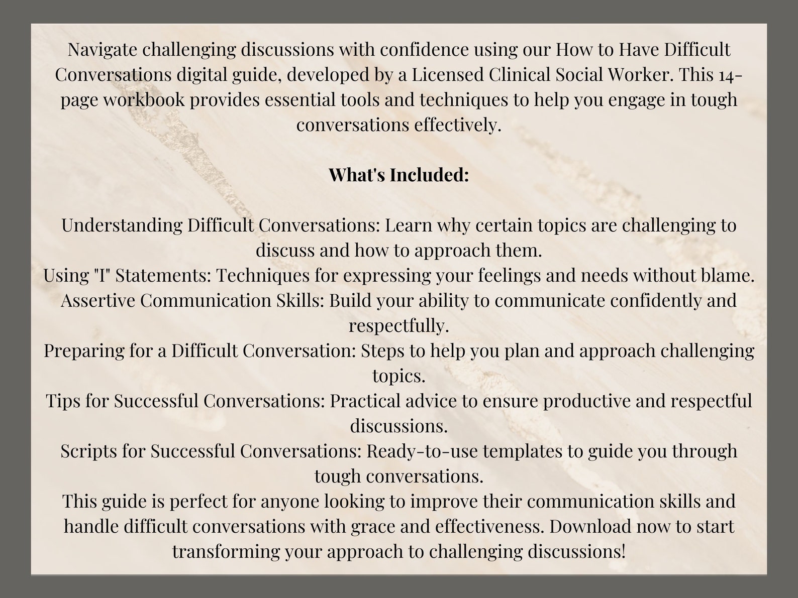 How to Have Difficult Conversations Therapy Worksheets, Conversations ...