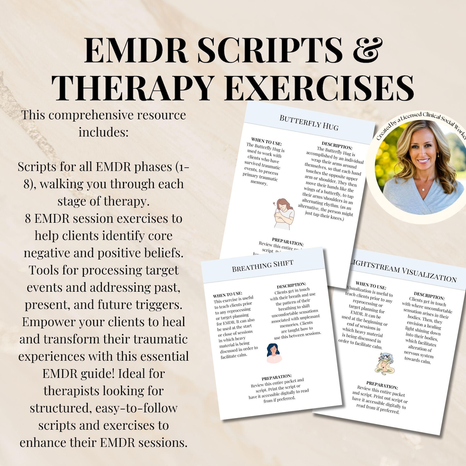 EMDR Scripts Phase 1-8, Eye Movement Psychotherapy, Eye Movement ...