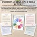 Emotional Resilience Mega Bundle Therapy Worksheets Life Skills Teen ...