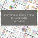 Emotional Regulation Self-regulation Flashcards, Calming Corner Tools ...