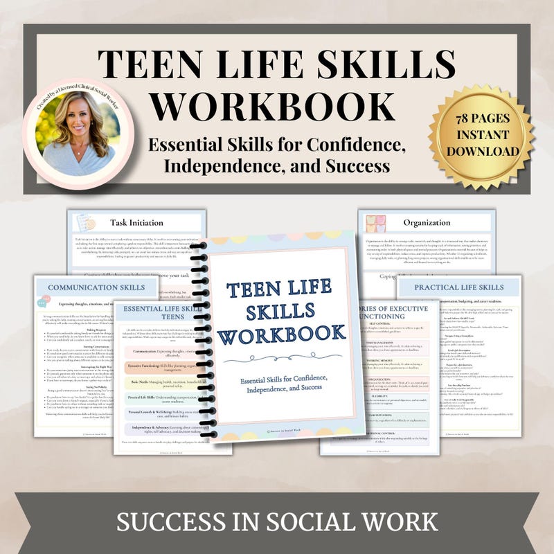 Teen Mindset Workbook - Etsy UK