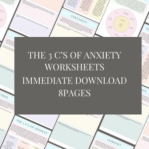 Anxiety Worksheets, Circle of Control, Therapy Tools, Therapy ...