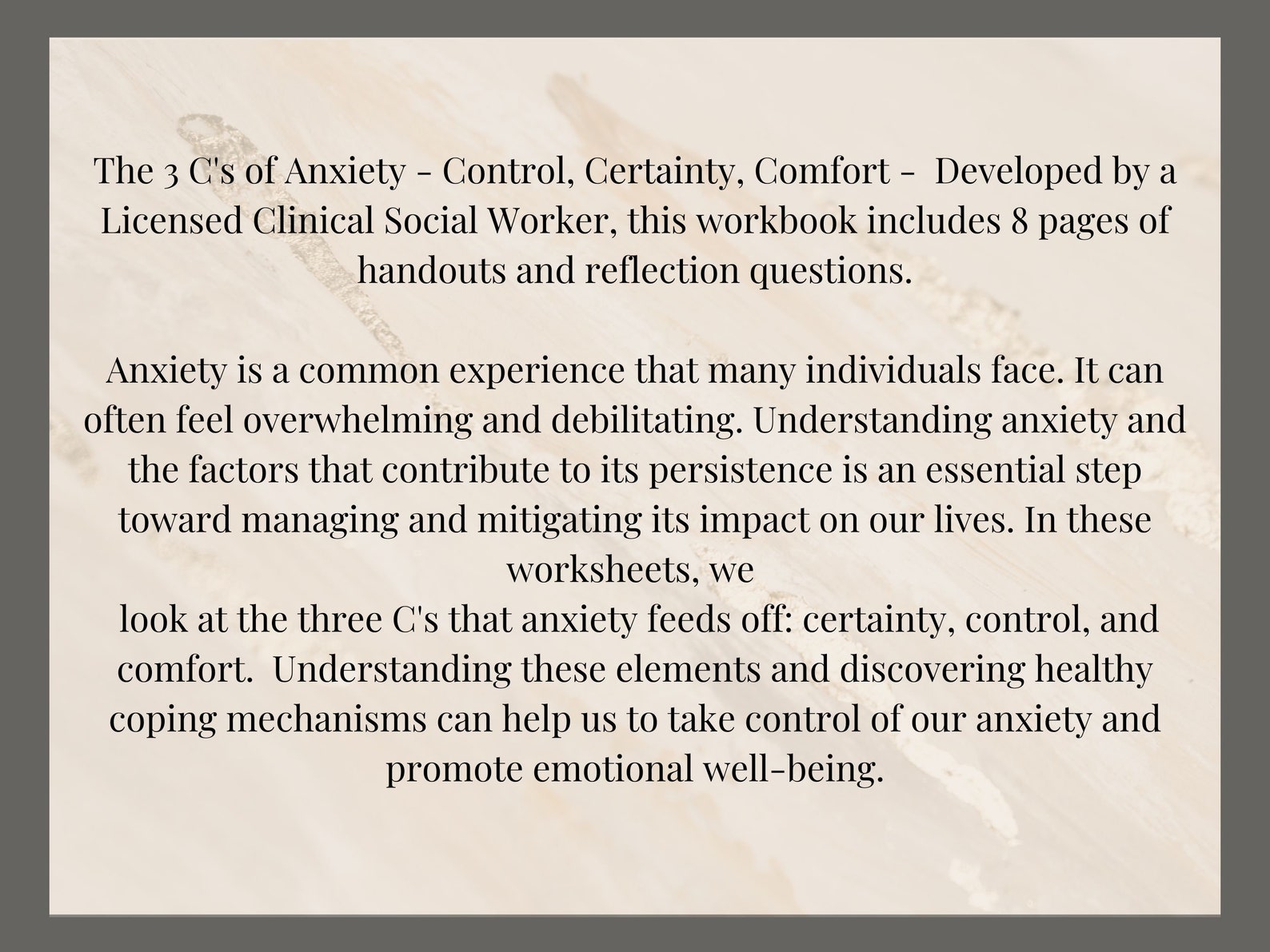 Anxiety Worksheets, Circle of Control, Therapy Tools, Therapy ...