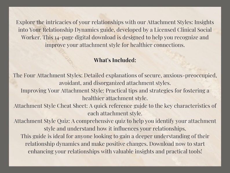 Attachment Styles Therapy Worksheets, Attachment Theory Cheat Sheet ...