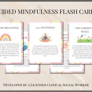 Mindfulness Bundle for Therapists Therapy Worksheets, Therapeutic ...