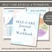 Self Care Journal, Self Care Workbook, Burnout, Stress Management, Self ...