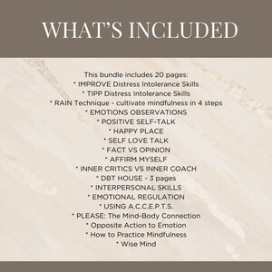 DBT Worksheets for Therapist, Dbt Skills, Dbt Workbooks. Dbt Printables ...