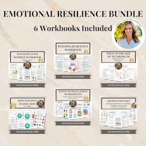 Teen Kids Therapy Emotional Resilience Bundle,emotional Regulation ...