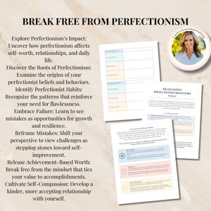 Breaking the Cycle of Perfectionism, Therapy Worksheets, Psychology ...