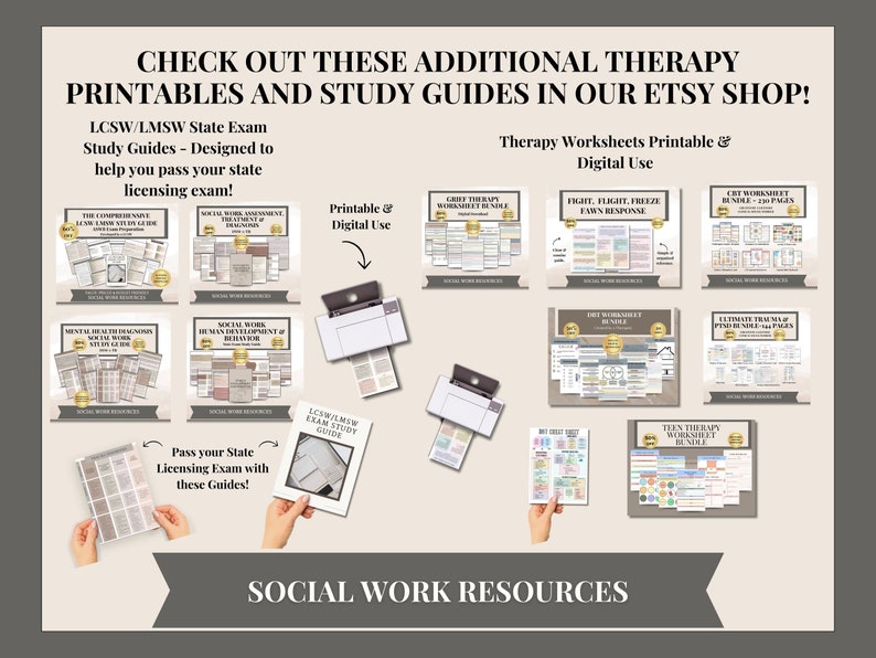 Boundaries Workbook, Personal Boundaries Worksheets, Self-help Self ...