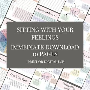 Sitting With Your Feelings - a Therapeutic Tool to Manage Your Emotions ...