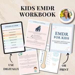 EMDR for Kids, EMDR Worksheets,emdr Tools,emdr Interweaves,trauma ...