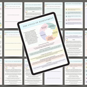 Cycle of Resentment Therapy Worksheets,the Resentment Cycle ...