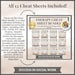 Grief Coping Skills Cheat Sheet,therapy Resources,psychologist Tools ...