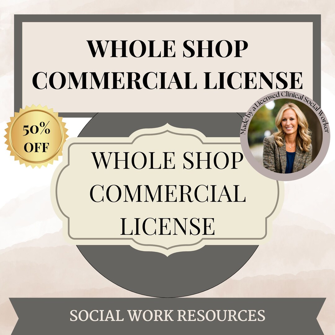 UNLIMITED Commercial License, Permission to Re-distribute All Therapy ...