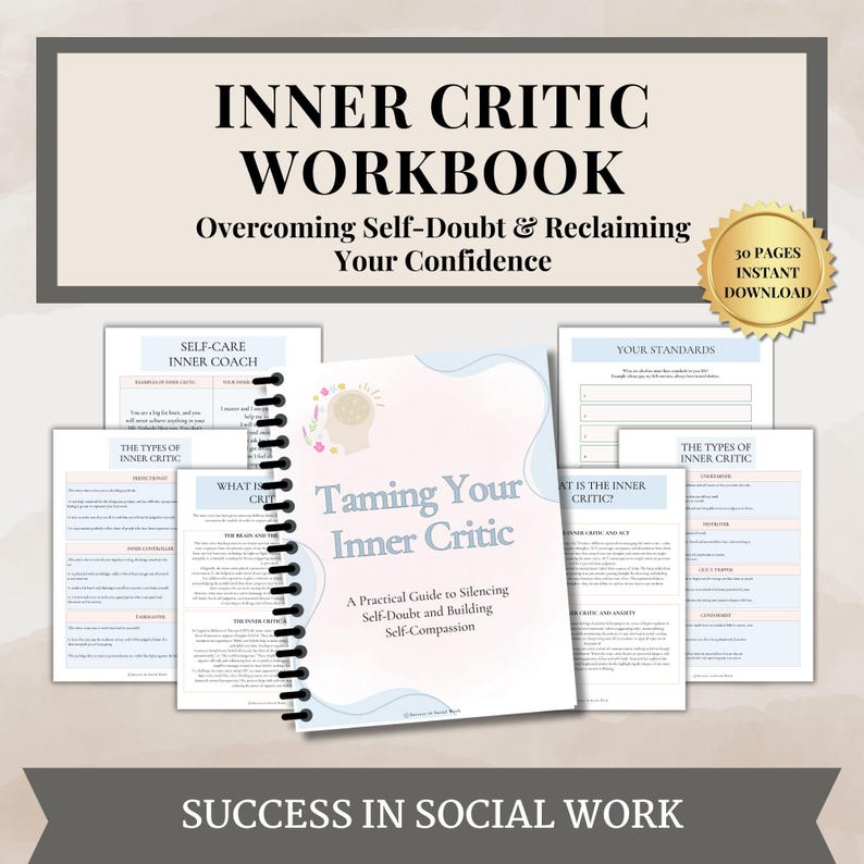 Self-worth Worksheets & Cards Therapy Worksheet Bundle Confidence ...