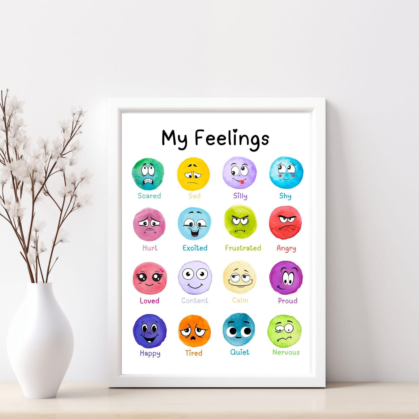 Feelings Poster, Calming Techniques, Calming Corner, Feelings Printable ...