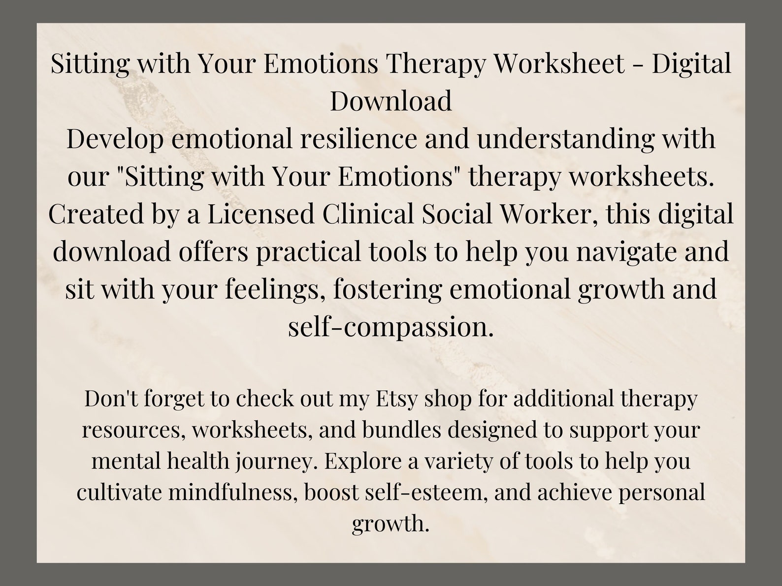 Sitting With Your Feelings - a Therapeutic Tool to Manage Your Emotions ...