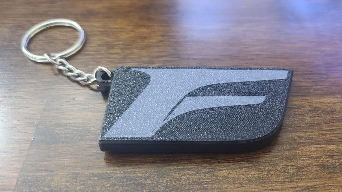 Lexus F Sport Logo Keychain: 3D Printed PLA Plastic - Etsy