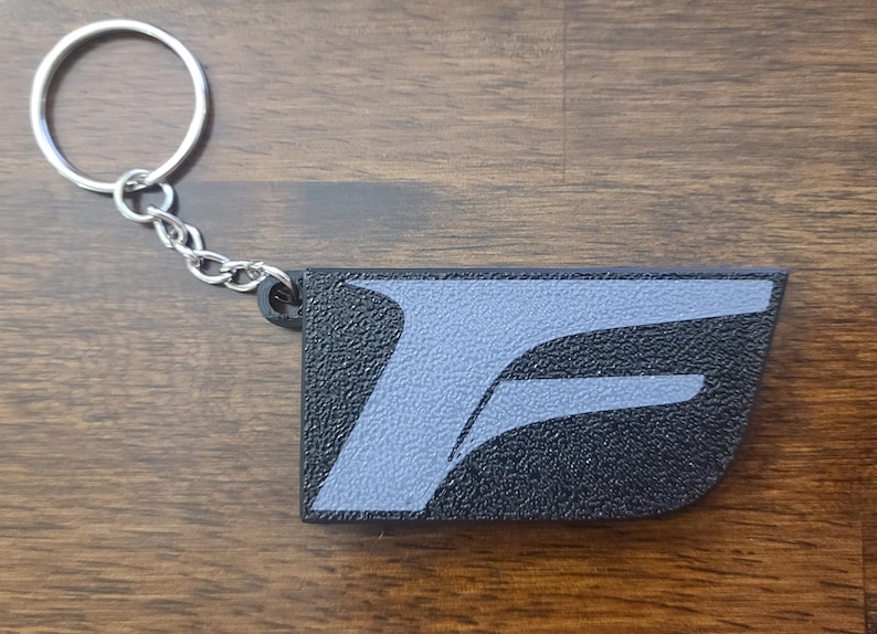 Lexus F Sport Logo Keychain: 3D Printed PLA Plastic - Etsy
