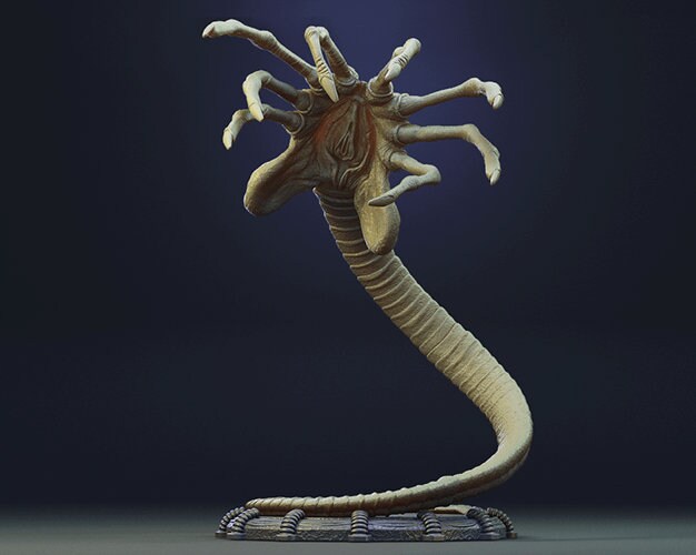 Alien Facehugger STL, Facehugger 3D Model, Facehugger 3D Print Files ...