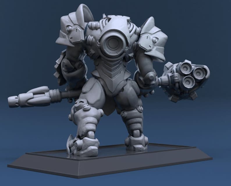 Reinhardt 3D Model, Reinhardt 3D Print Files, Reinhardt STL, Reinhardt ...