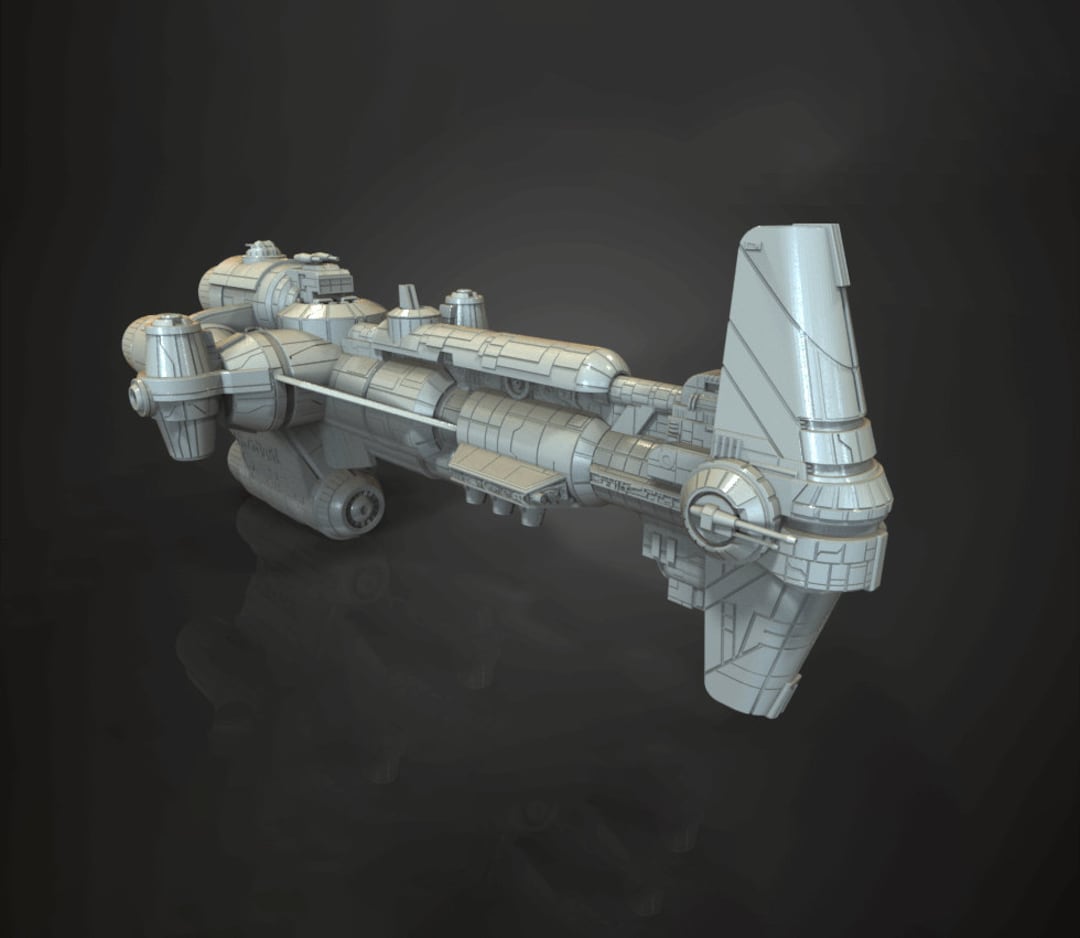 Star Wars Hammerhead Corvette 3D Model Print File Hammerhead - Etsy