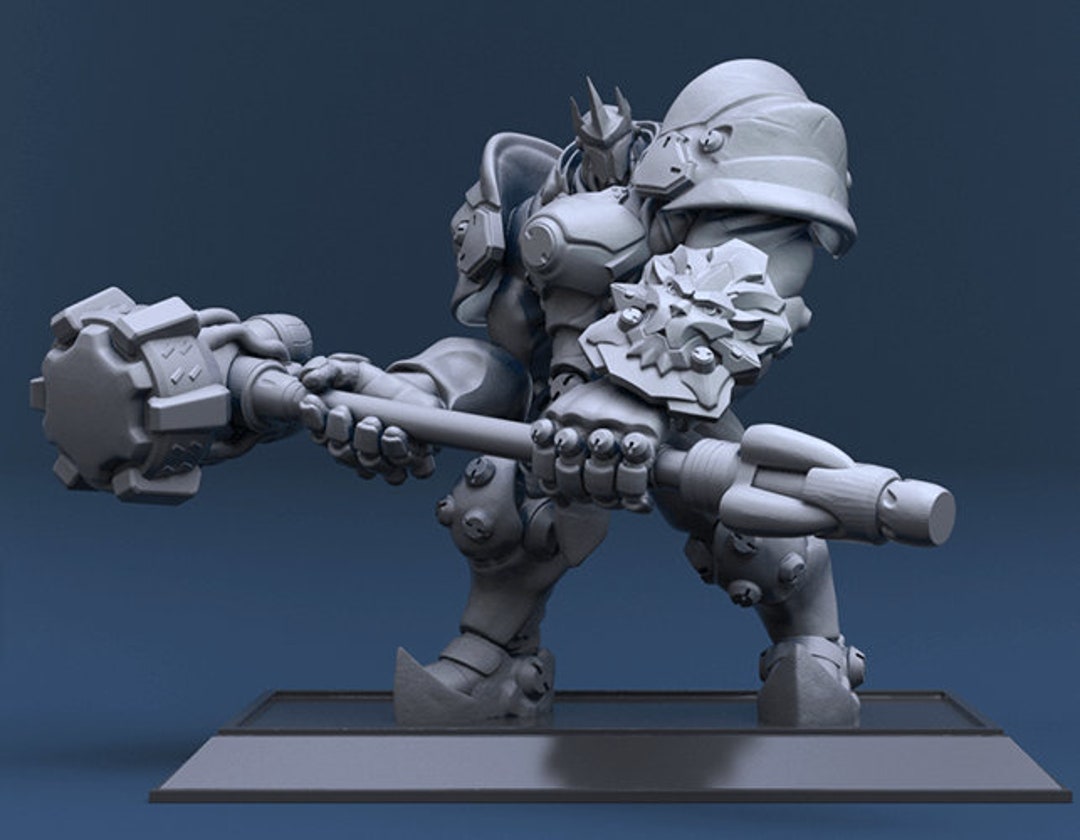 Reinhardt 3D Model, Reinhardt 3D Print Files, Reinhardt STL, Reinhardt ...