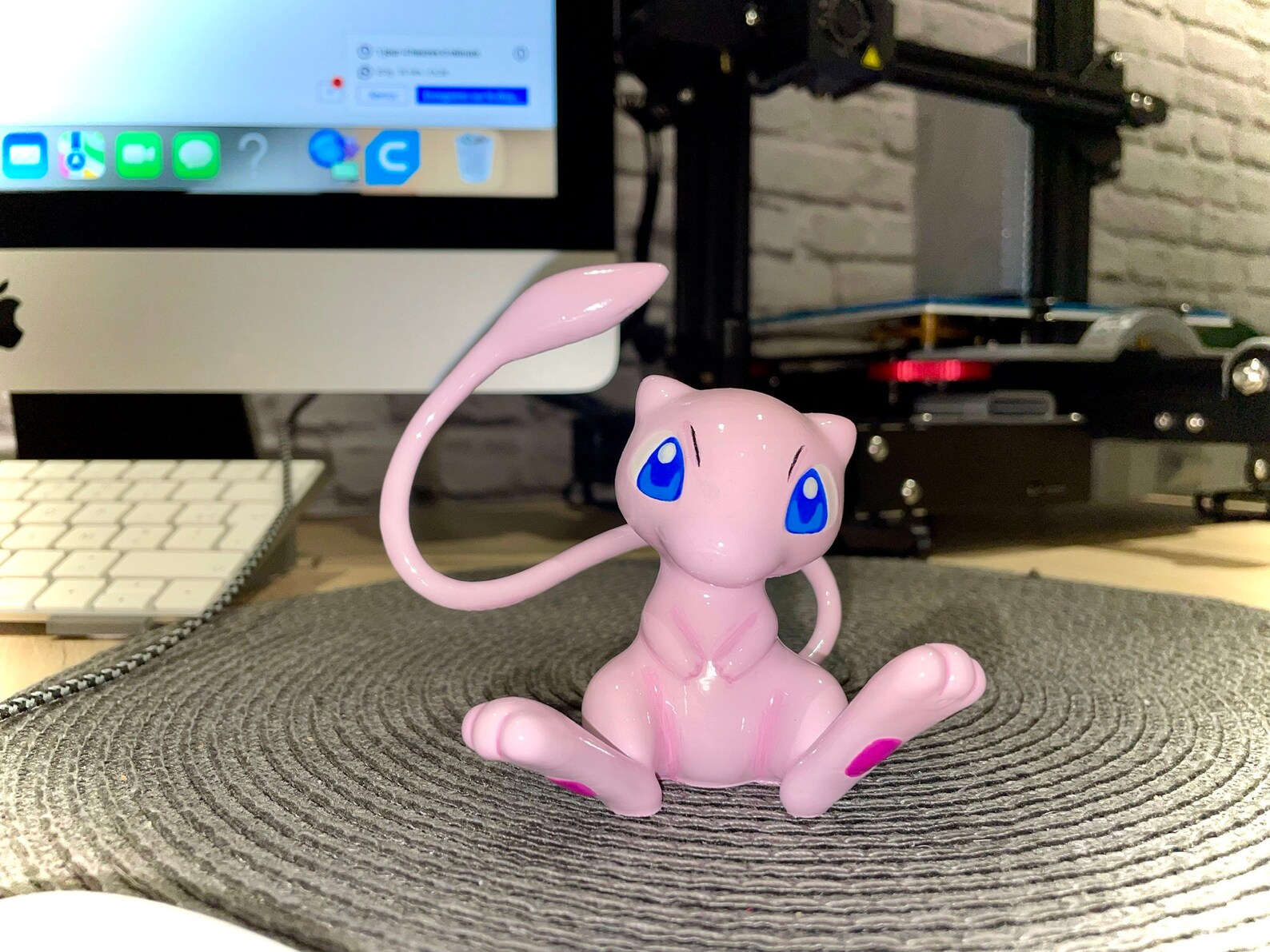 Pokemon Mew STL, Mew 3D Model, Mew 3D Print Files, Mew Figure Stl, Mew ...