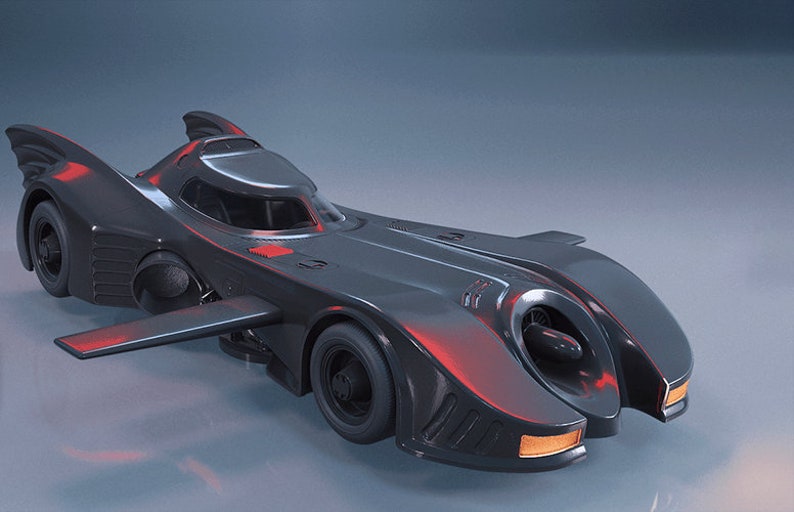 Batmobile 1989 STL Batmobile Figure Batmobile 3D Model - Etsy