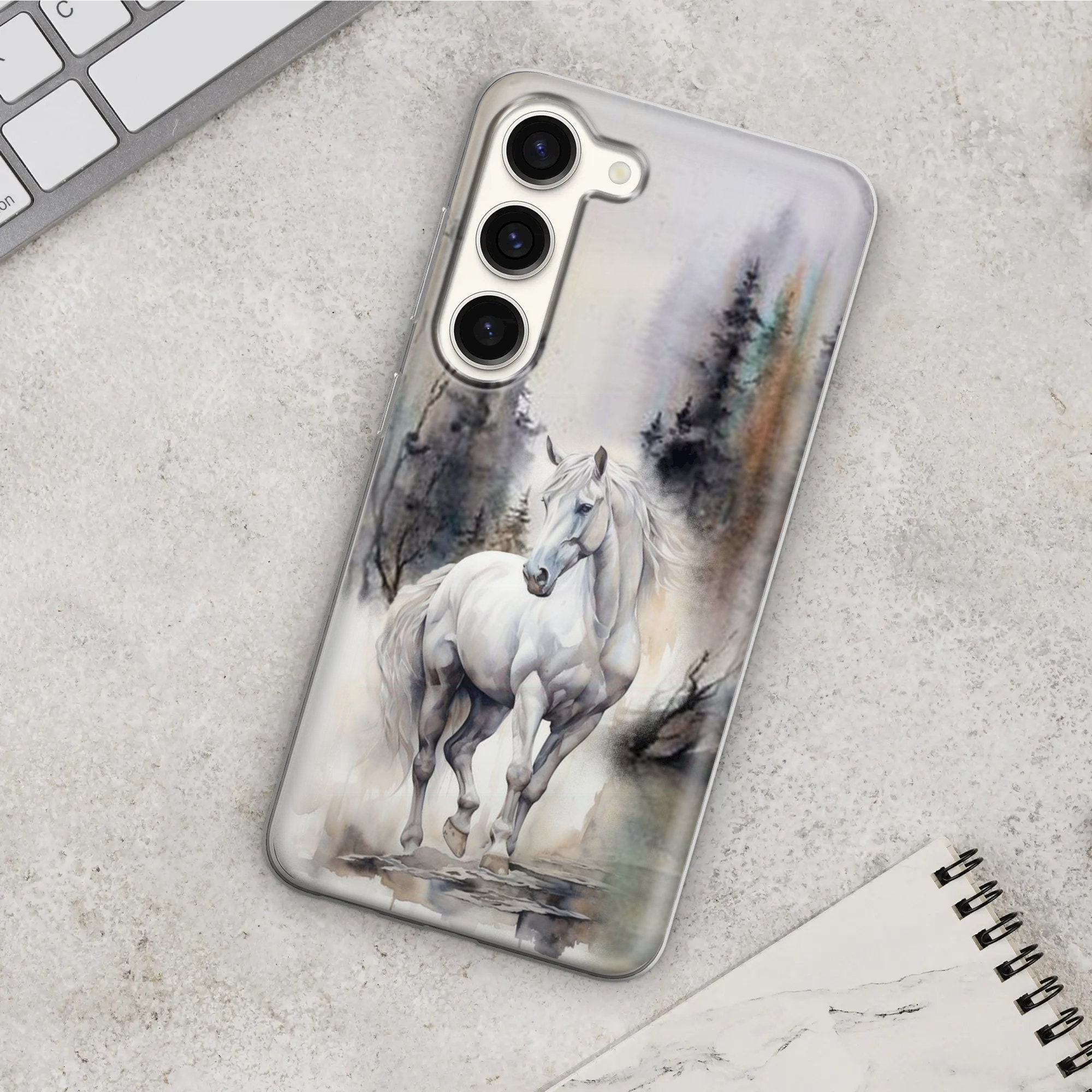 Wild Mustang Phone Case Horse Cover for Samsung Galaxy S24 S23 FE S22 ...