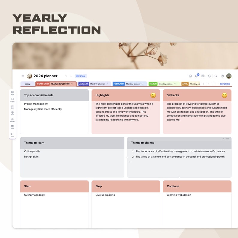 2024 ADHD Digital Planner PLR Planner Digital Goal Planner - Etsy