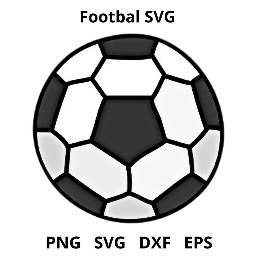 Football SVG Tshirt Design DXF Files - Etsy