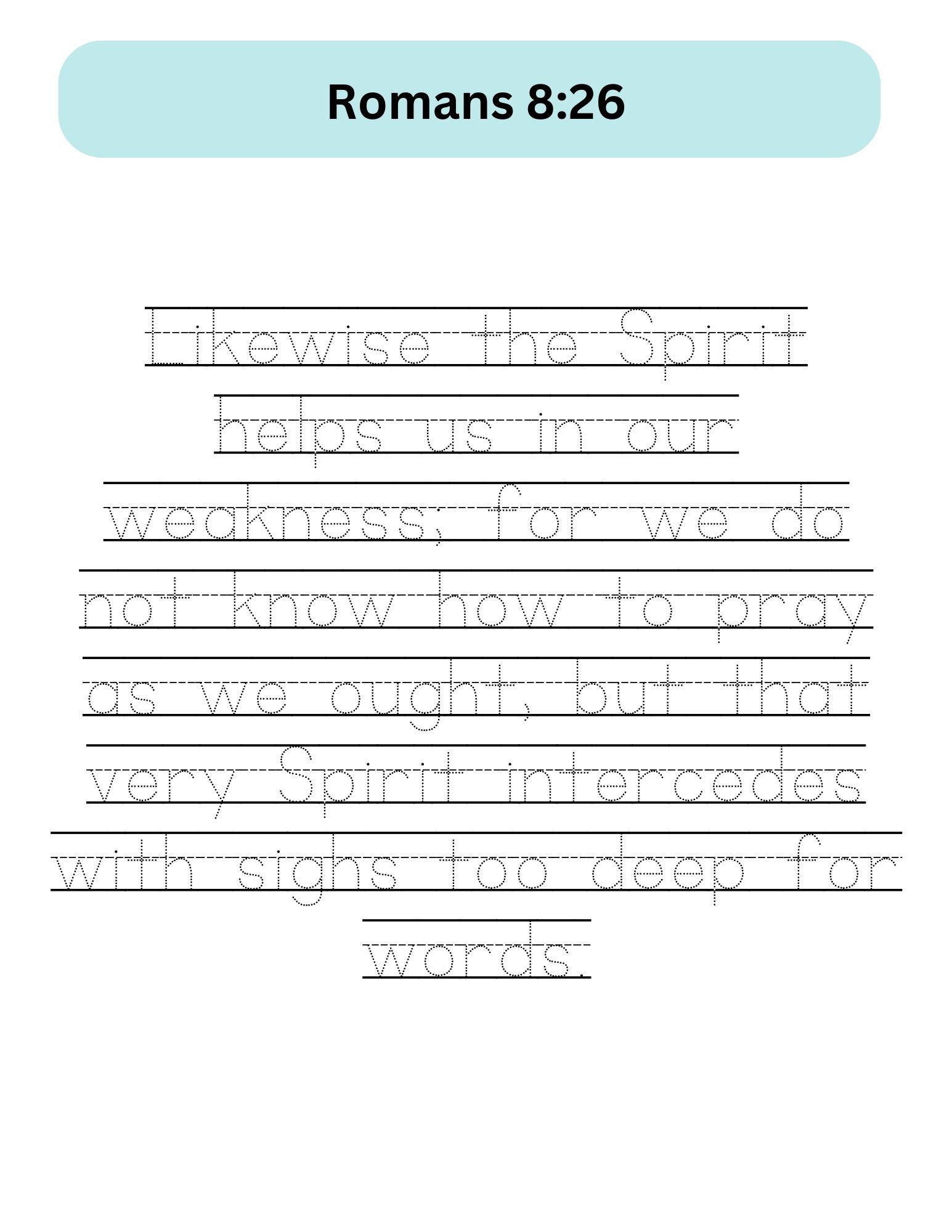 Encouraging Bible Verses Copywork - Etsy