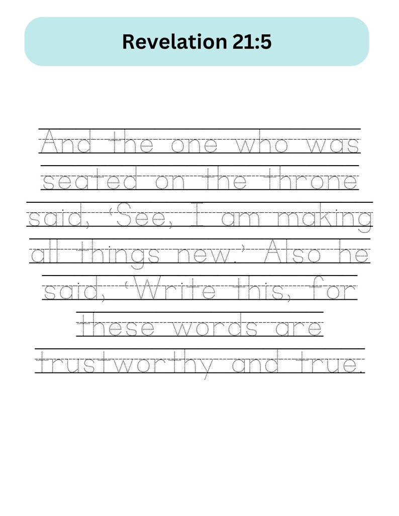 Encouraging Bible Verses Copywork - Etsy