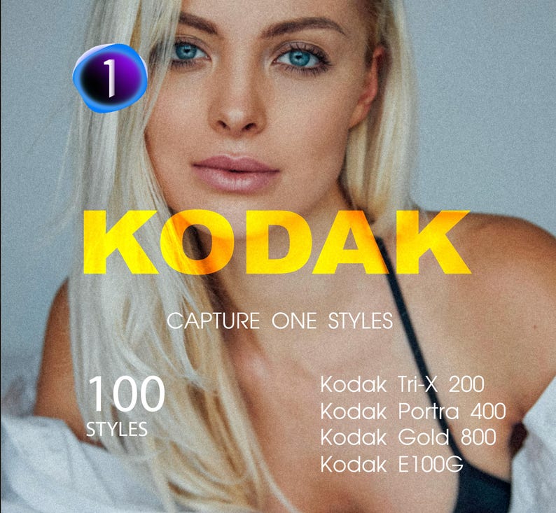 Kodak Film Style for Capture One, Film Presets Pack, Wedding Presets ...