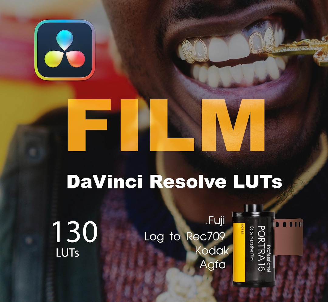 Premium Davinci Resolve Luts, Film Luts, Fuji Luts, Cinematic Luts ...