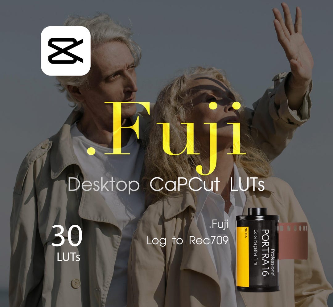 Fuji Film Luts for Desktop Capcut (digital Download) - Etsy
