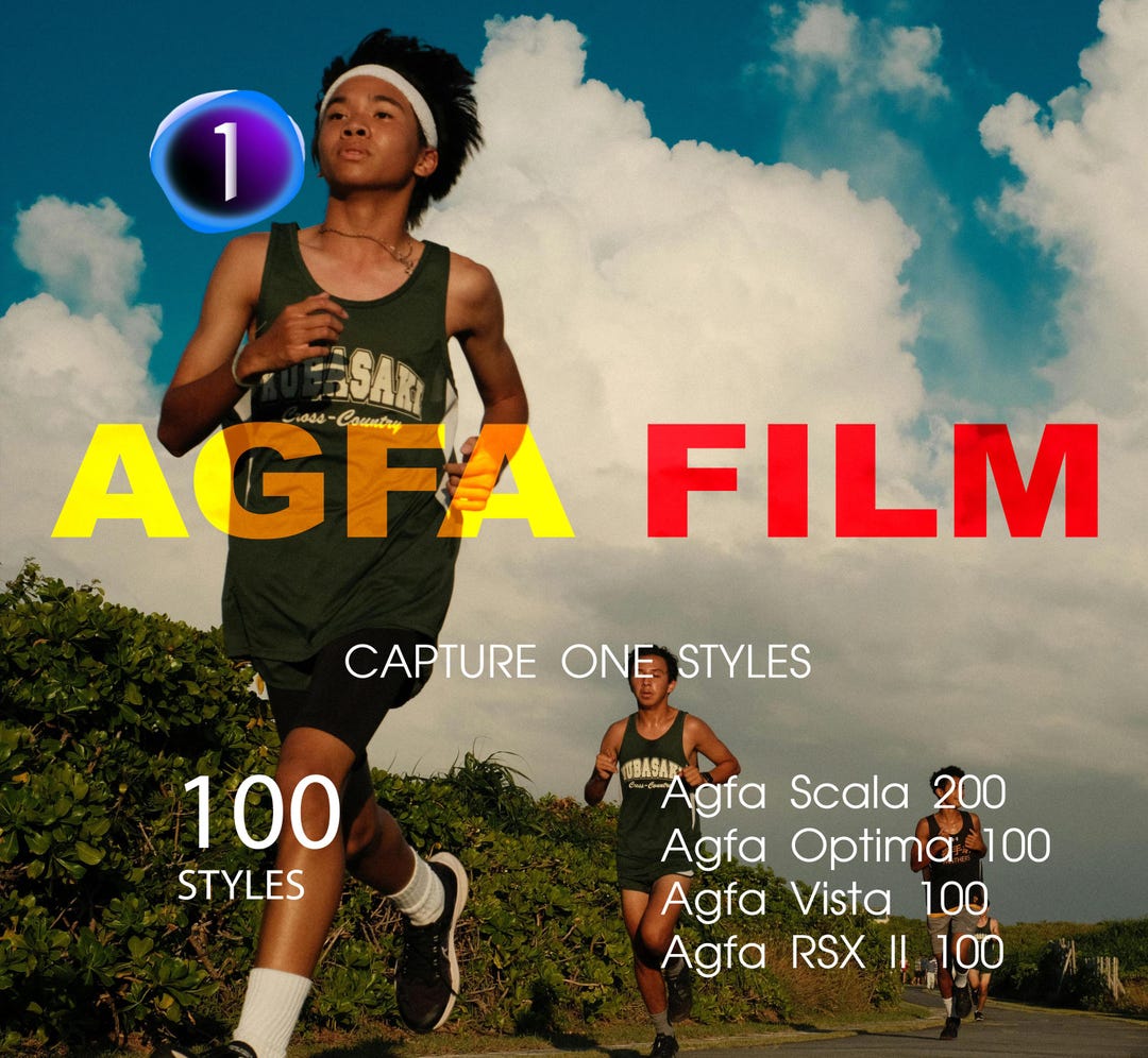 Capture One Agfa Film Styles (100+) – Scala 200 / Optima 100 / Vista ...